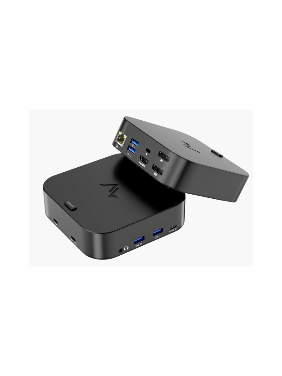 Док-станция Maibenben DS13RBE125 USB-C Dock DS13 100W (TYPE-C TO TYPE C PD + 4USB3.0 + 3.5 + RJ45 + HDMI + 2DP)