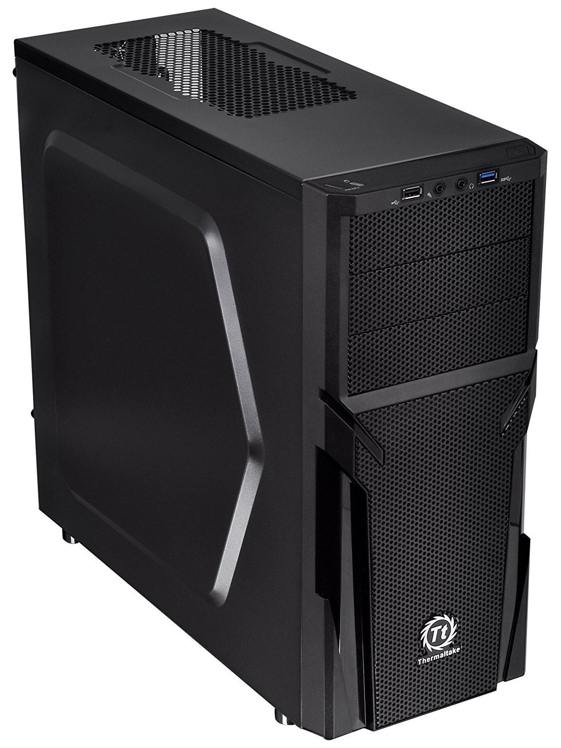 Корпус для ПК Thermaltake Versa H21 Black (ATX, без БП, 1хUSB3.0, 1хUSB2.0)