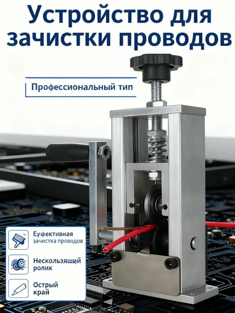 Портативный электрическая машина для зачистки проводов,1-20mm Станок для разделки кабеля, вручную или с электродрели