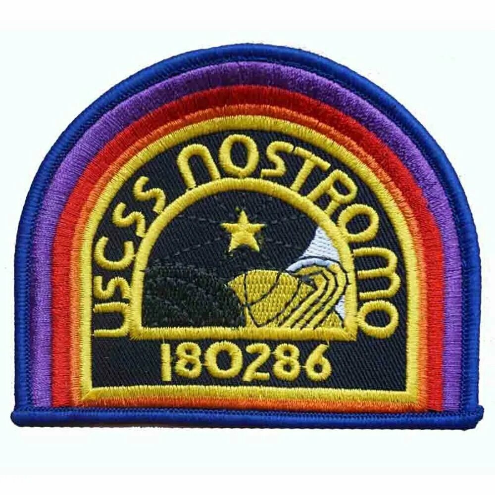 Вышитый патч Alien U.S.C.S.S. NOSTROMO для футболок, кепок, рюкзаков.