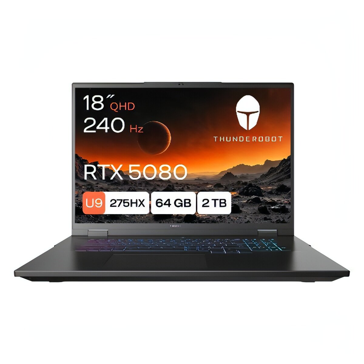 Ноутбук игровой Thunderobot Zero 18 Ultra/18"/Core Ultra 9 275HX/64/2Tb/RTX 5080/Win11