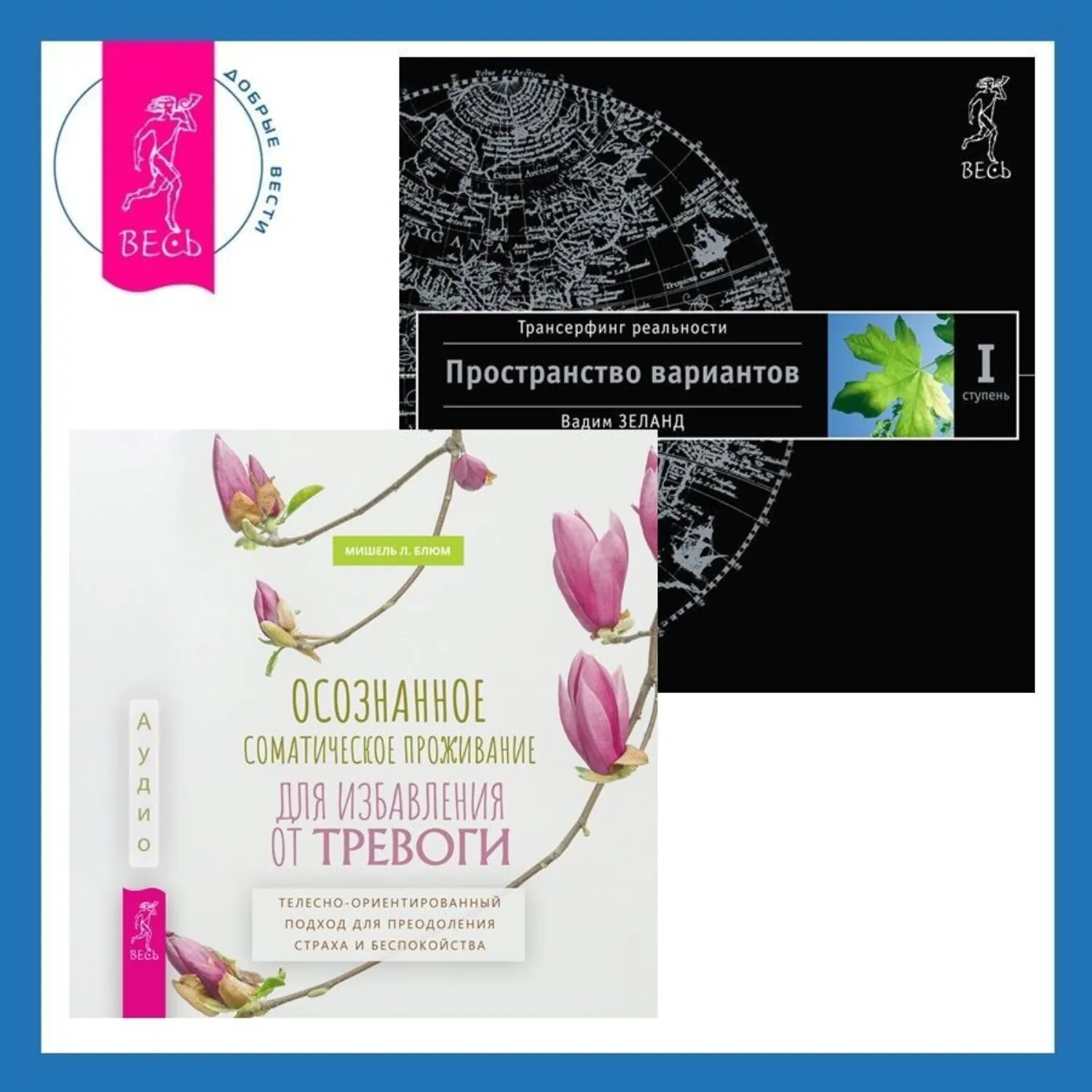Осознанное соматическое проживание для избавления от тревоги. Телесно-ориентированный подход для преодоления страха и беспокойства. Трансерфинг реальности. Ступень I: Пространство вариантов [Аудиокнига]