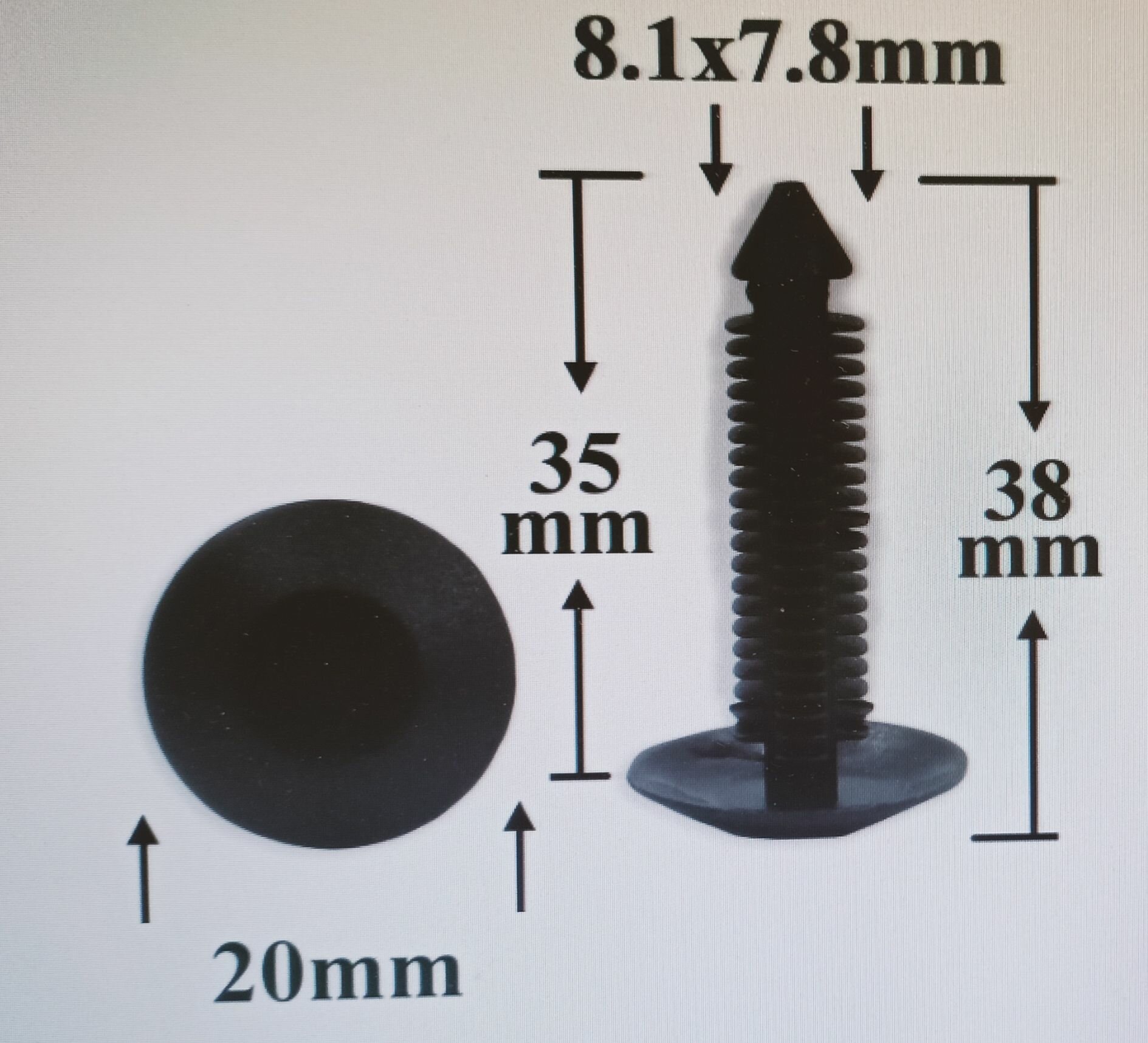 Клипса отделки для GM, Chrysler, Dodge, Jeep