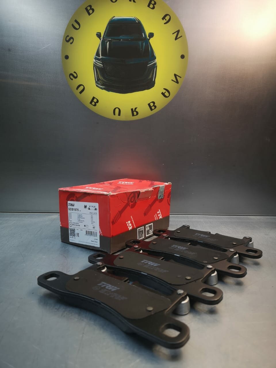 Тормозные колодки задние Порше Кайен 911 Бокстер, Фольксваген Туарег TRW GDB1875