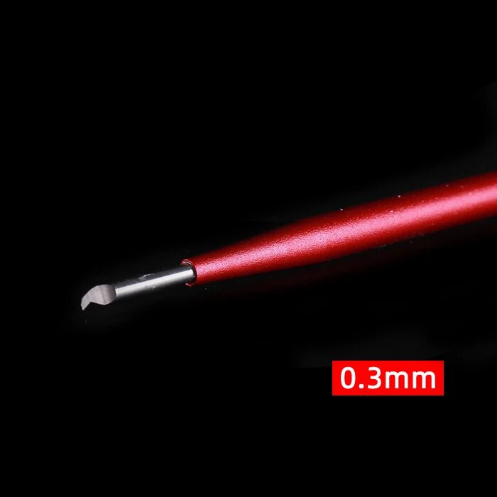 Инструмент для моделирования JIANYANZHE, 0.3mm, красный