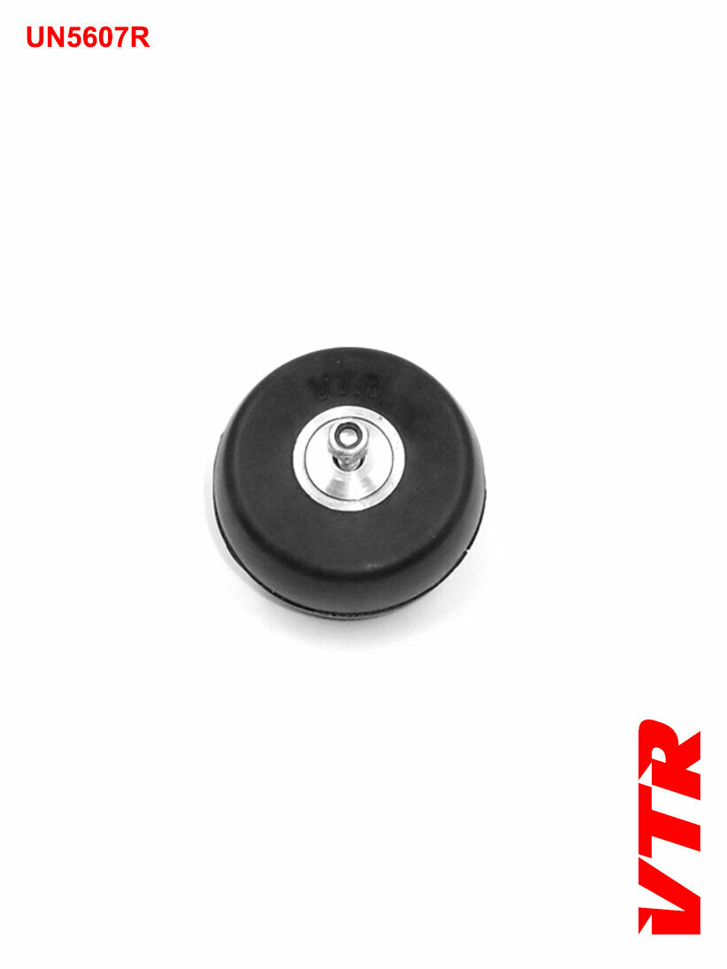 Ролик для лыжероллеров (70хМ6х40), с распорной втулкой, 2 подшипника, 2 шайбы, 1 болт, 1 гайка, UN5607R, VTR