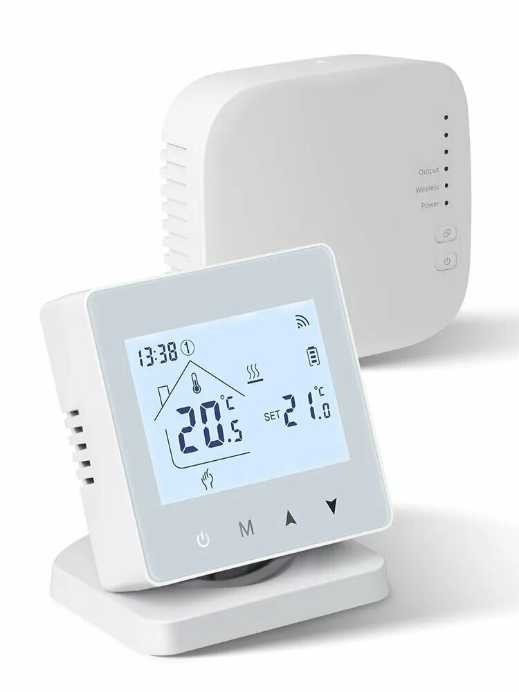 Beok Беспроводной термостат для управления котлом; BOT-R6X-WIFI; работа с Алисой и Smart Life