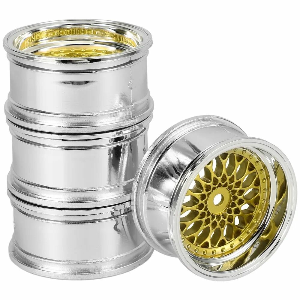 Декоративные Колеса Для Машинок 4 Пcs Идеально Для RC Drift Машины Размер 5.20X5.20X2.60Cm