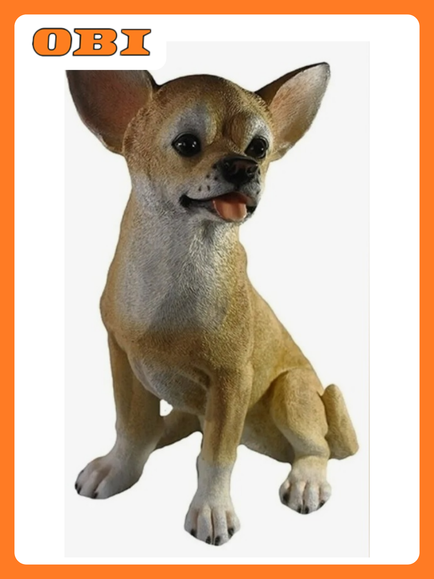 Собачка чихуахуа, размер 38*28*22 см