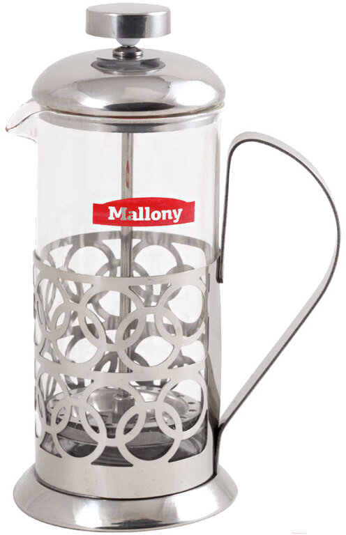 MALLONY T046-350ML чайник/кофейник 0,35л "Olimpia" сталь 950100