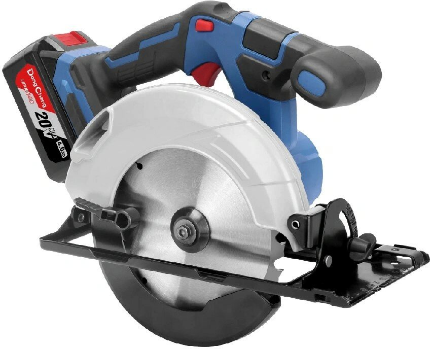 Пила дисковая акк DongCheng DCMY165S(TYPE BDM) 165*20мм 20V*4Ач акк ЗУ