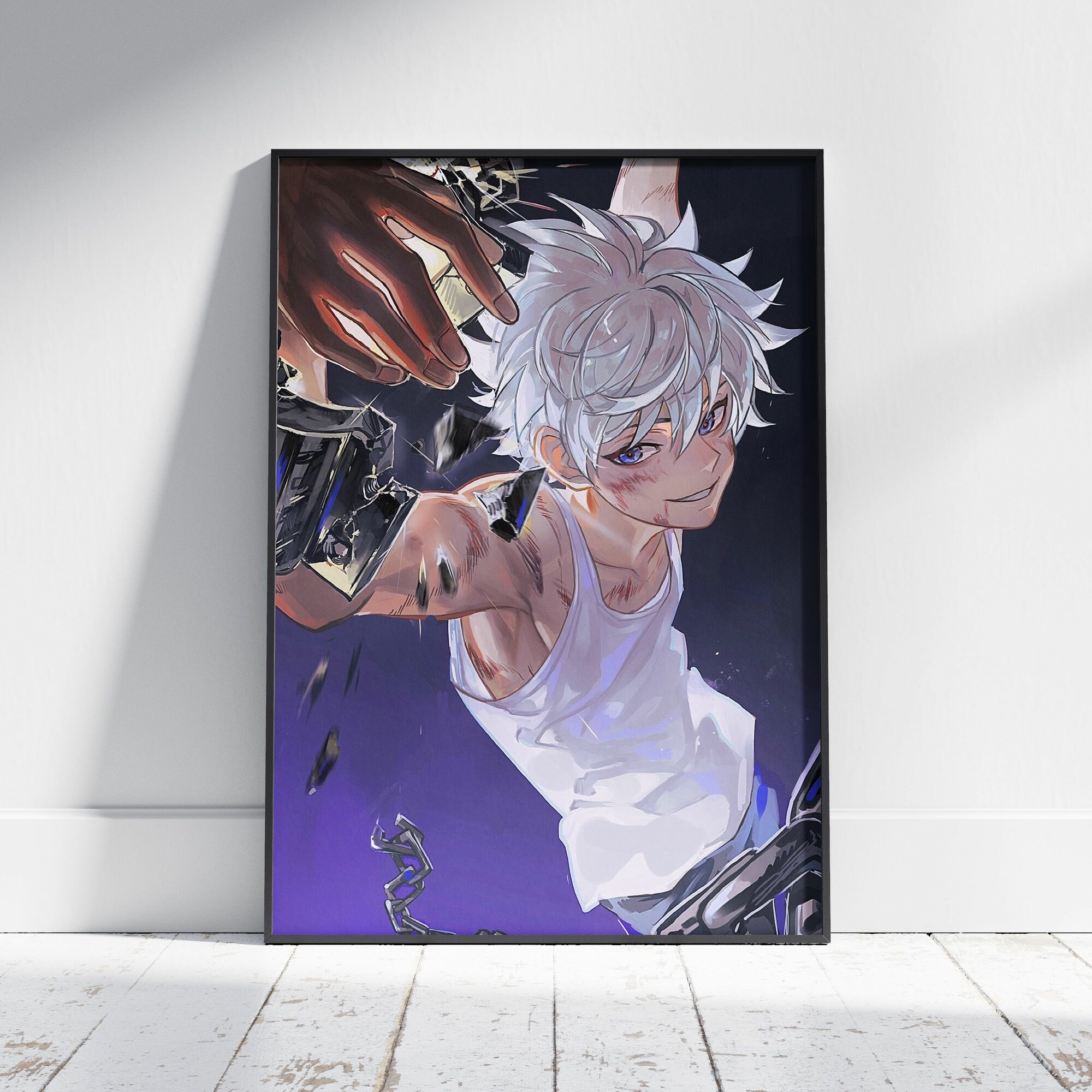 Плакат на стену для интерьера Hunter x Hunter (Киллуа Золдик 11) - Постер по аниме формата A3 (30х42 см)
