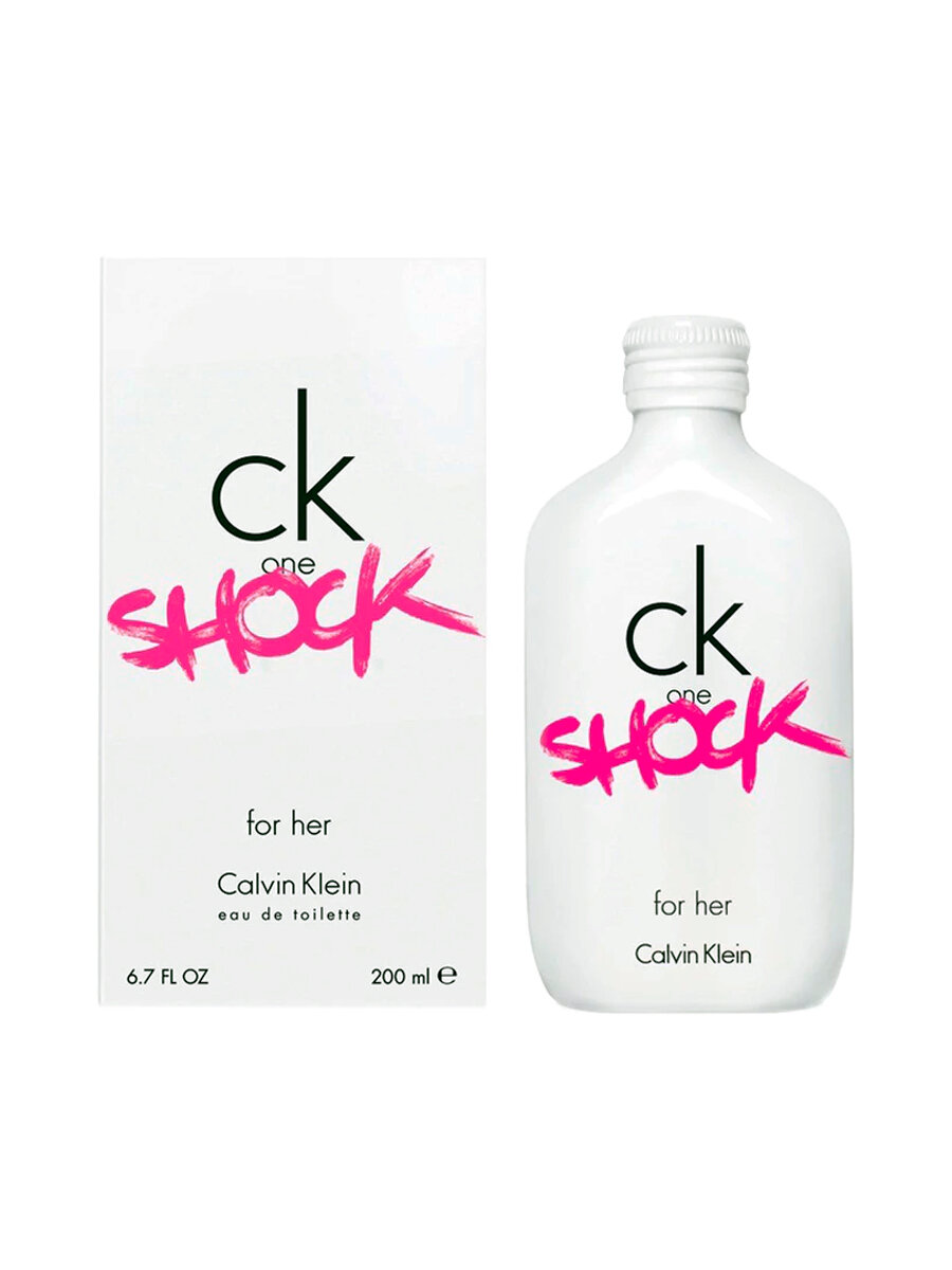 Туалетная вода Calvin Klein CK One Shock For Her 200 мл.