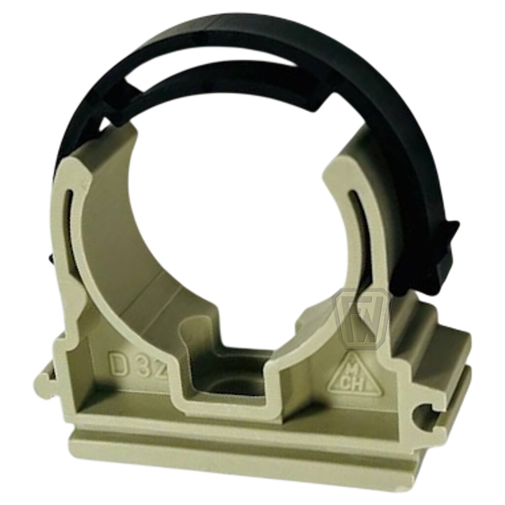 Крепление для труб FV Plast, полипропилен, диаметр 32мм, 10шт