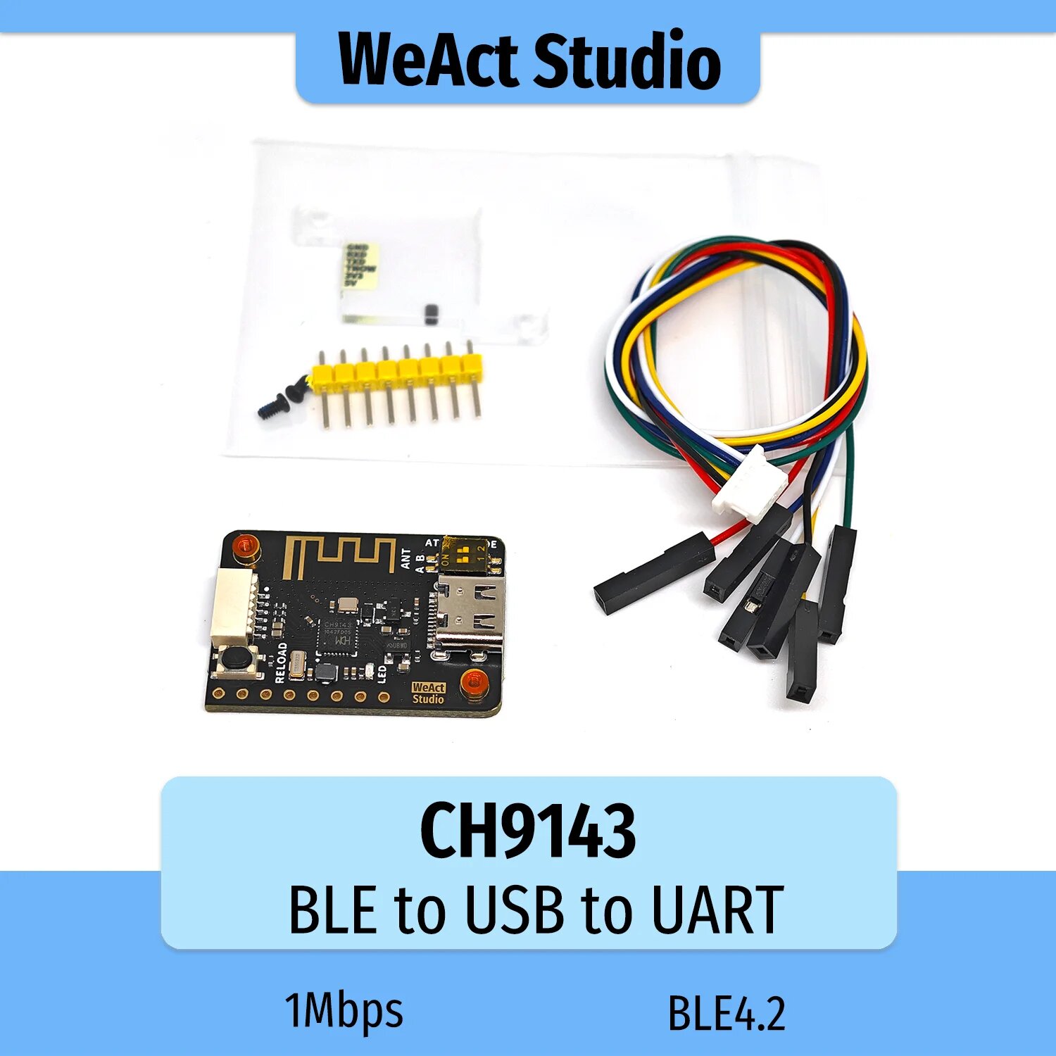 Беспроводной модуль отладки WeAct Studio (2PCS)