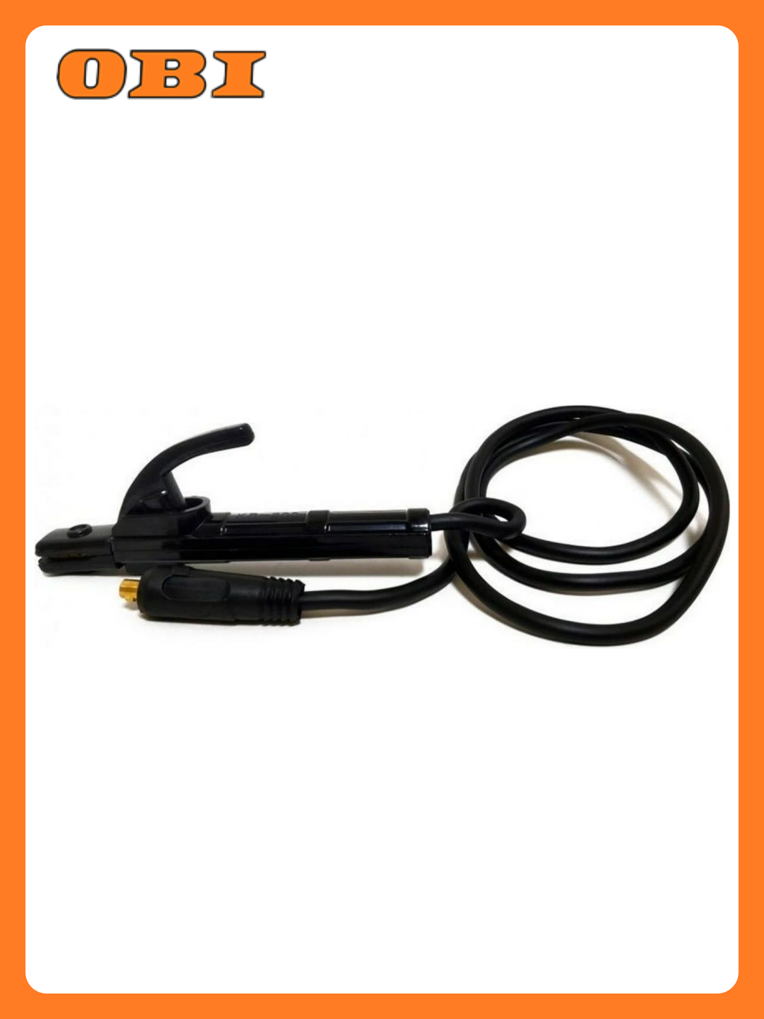 Кабель сварочный Ресанта 71/6/12, с электрододержателем, сечение 36мм2, длина 5м