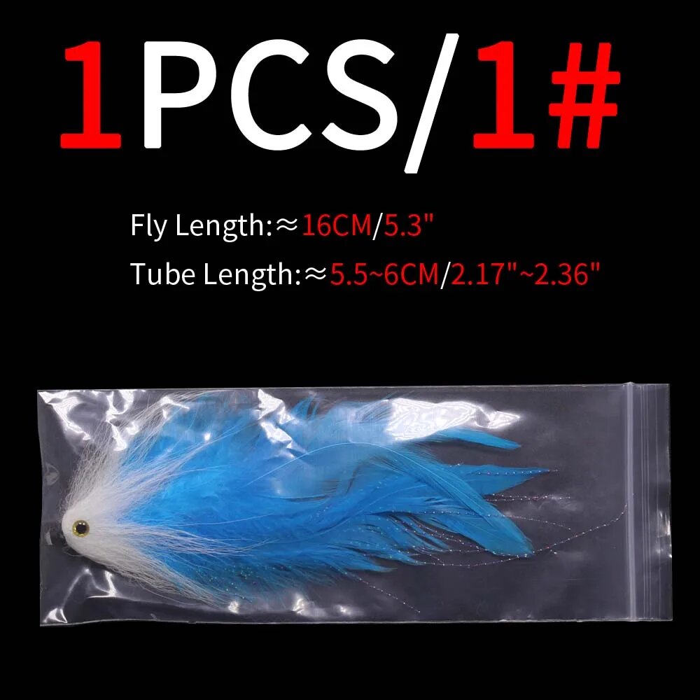 Vampfly Светящийся Лисий Хвост Стример для Рыбалки 1pcs color 1