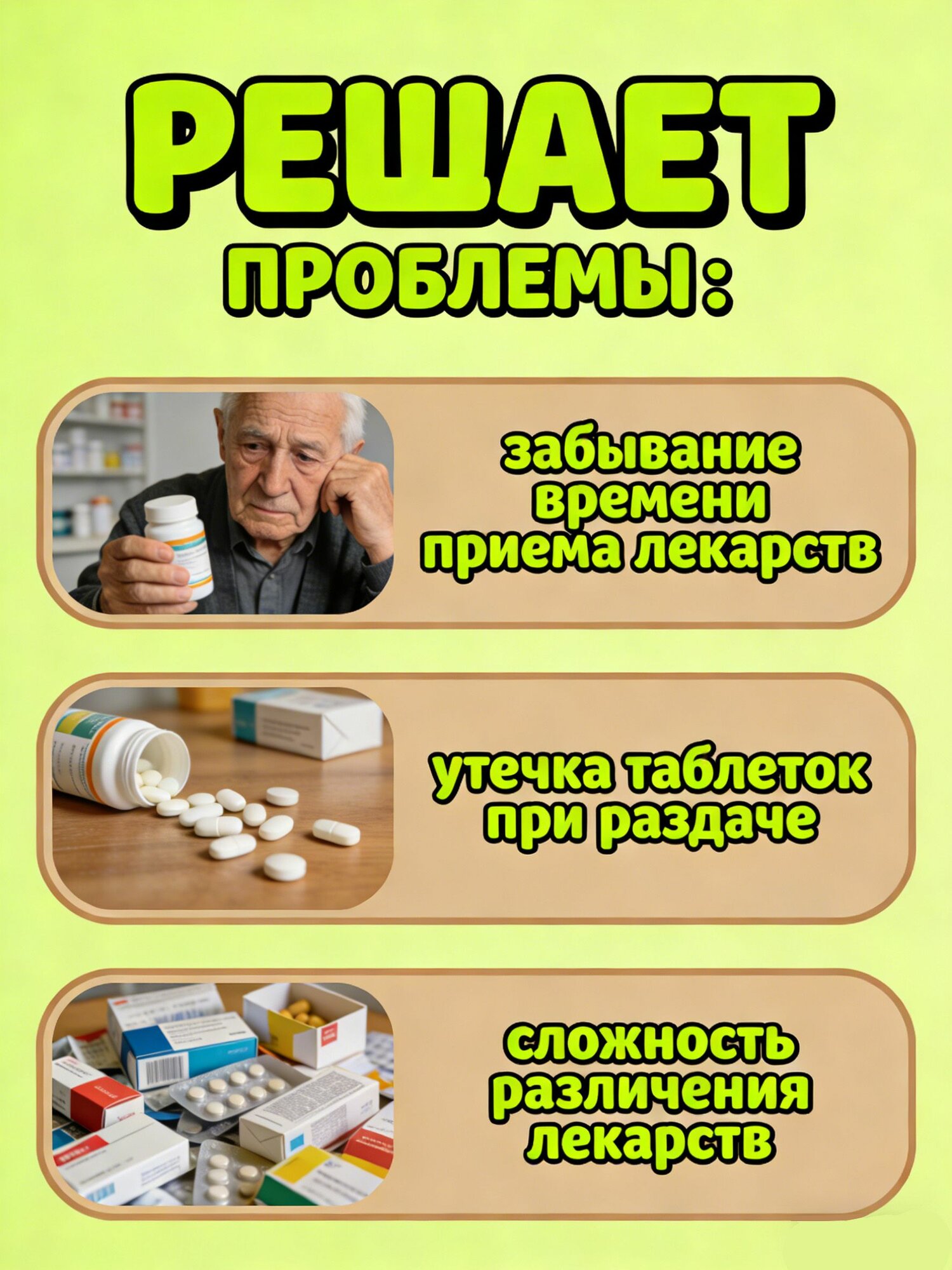 Таблетница на 7 дней — фото 1