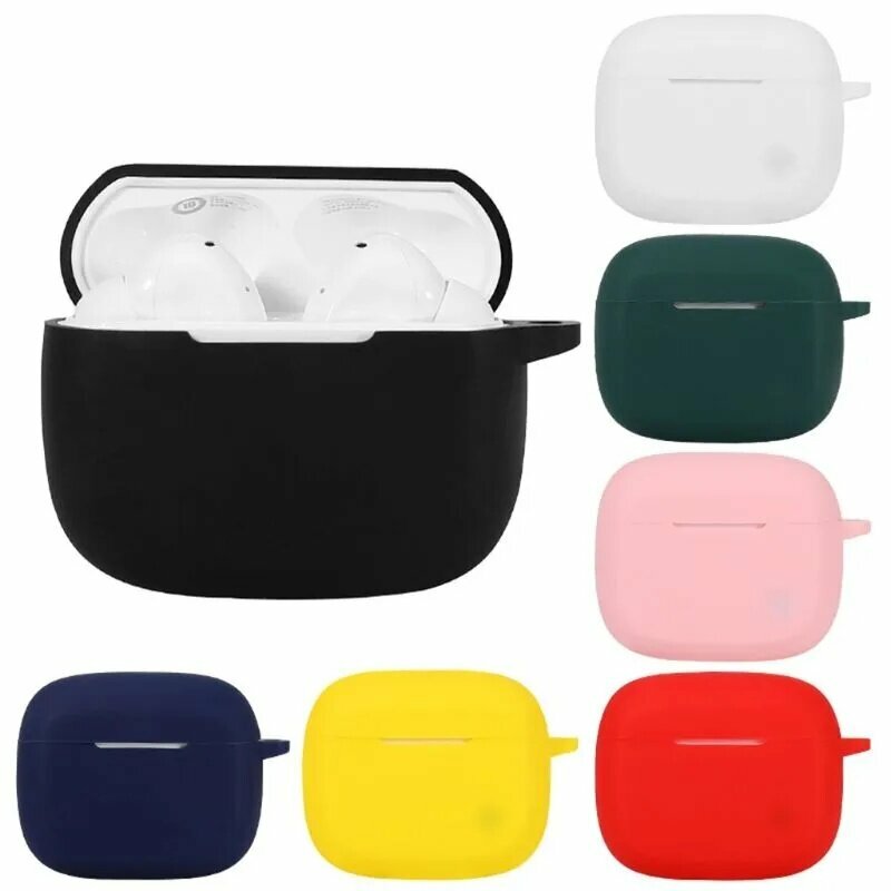 Однотонный Силиконовый Чехол для Беспроводных Bluetooth-совместимых наушников ZMI PurPods Pro Anti-fall for Case