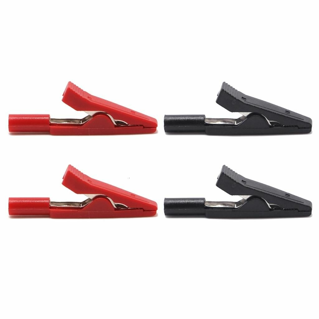 Набор инструментов,1 комплект из 4 шт, свариваемая встроенная ручка длиной 2 мм, банановая головка, зажим типа "крокодил" с изоляцией из чистой меди