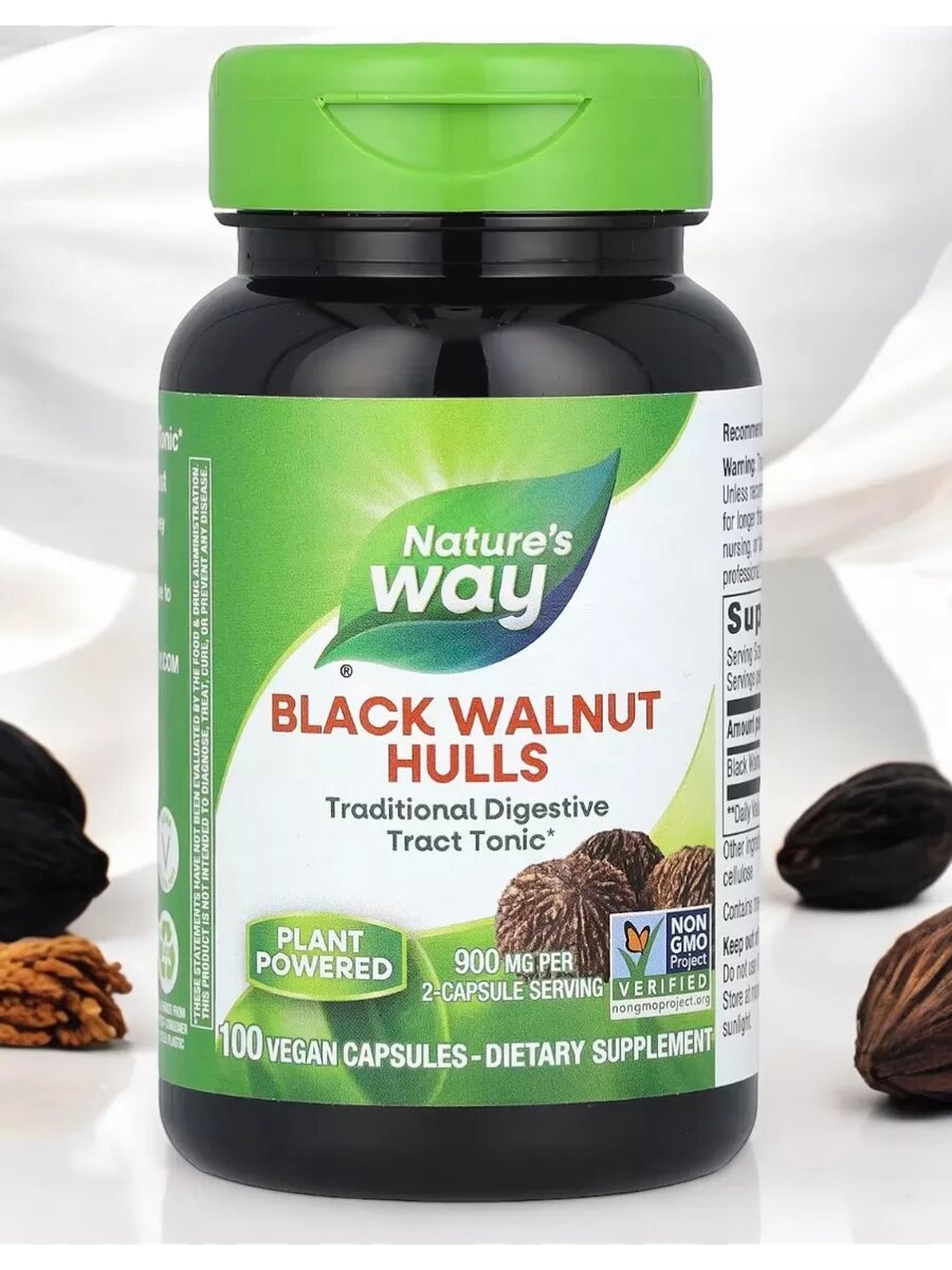 Black walnut hulls черный орех