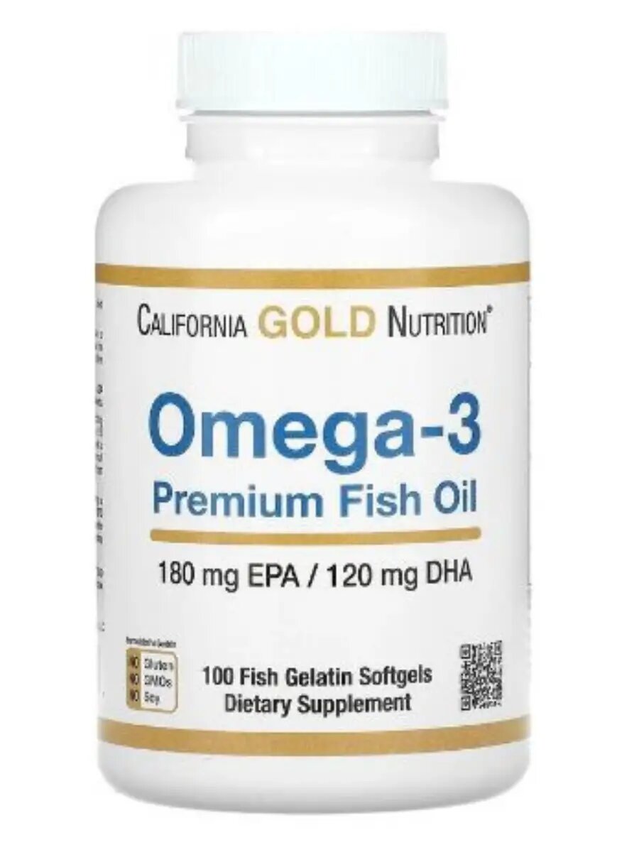 Omega -3 premium fish oil 180 mg epa 120 mg dha
