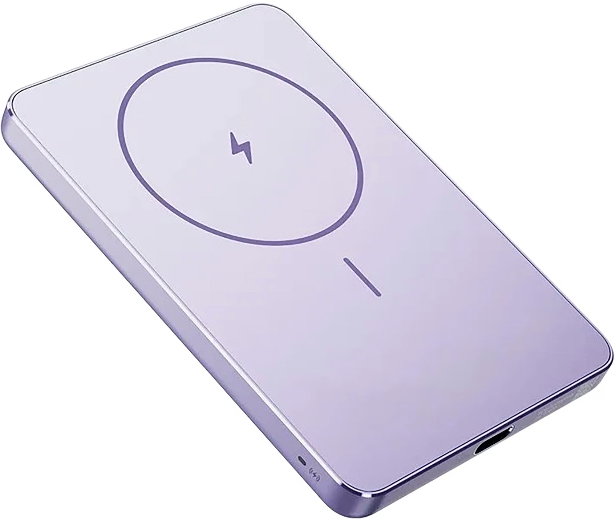Внешний аккумулятор Xiaomi Super Slim Magnetic Power Bank 5000 фиолетовый