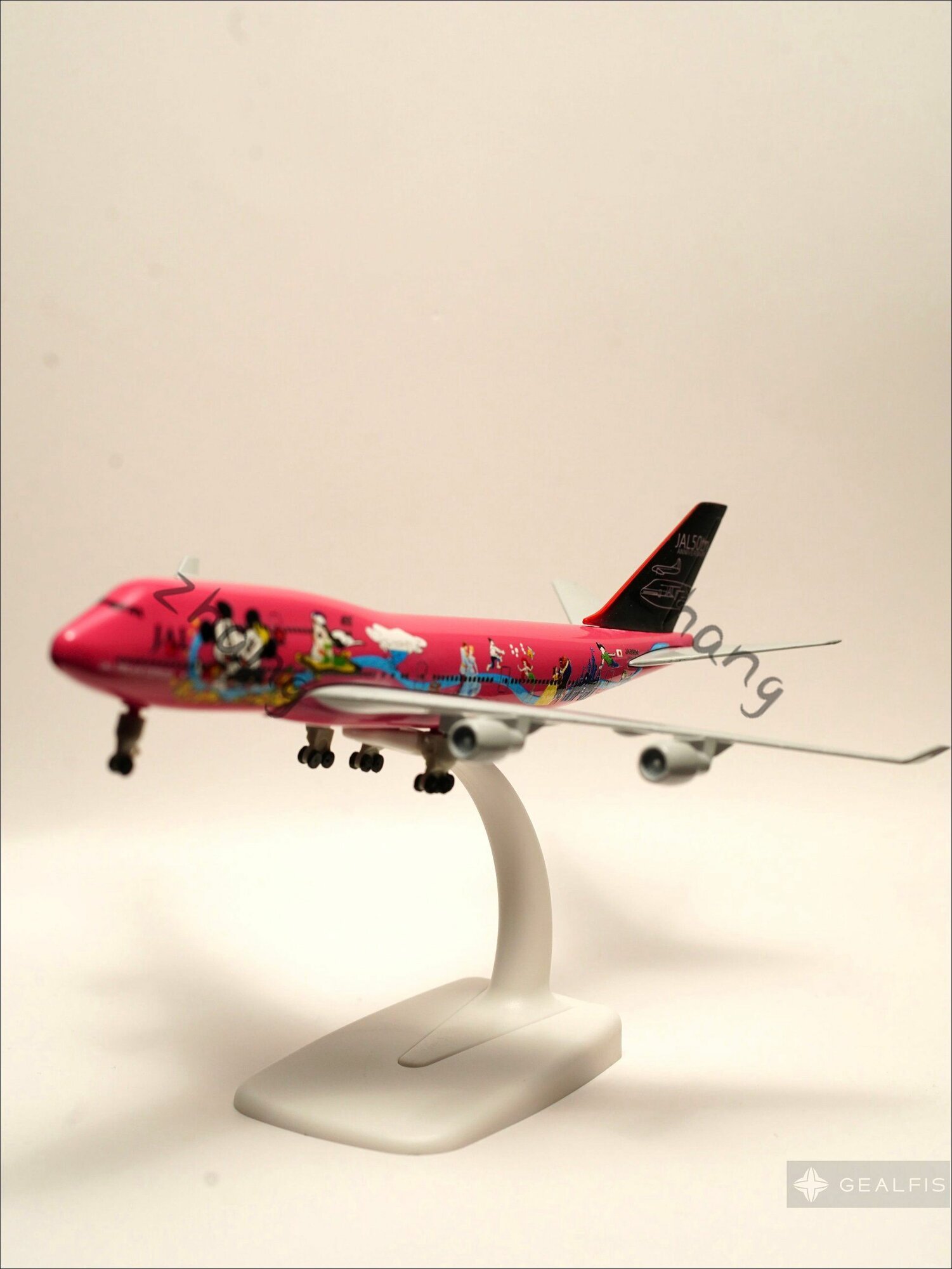 Сборная модель Air Canada JAL "Dream Express", металл/пластик, масштаб 20cm, от 9 лет