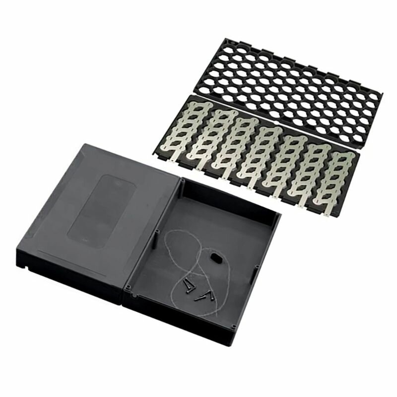 Пластиковый корпус литиевого аккумулятора 48V12AH-черный-без платы