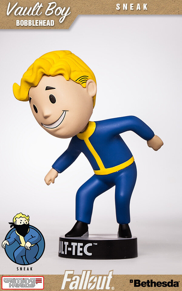 Фигурка-болванчик Vault Boy Q-версии из Fallout 4 (1-е поколение) (7 вариантов исполнения) - в коробке.