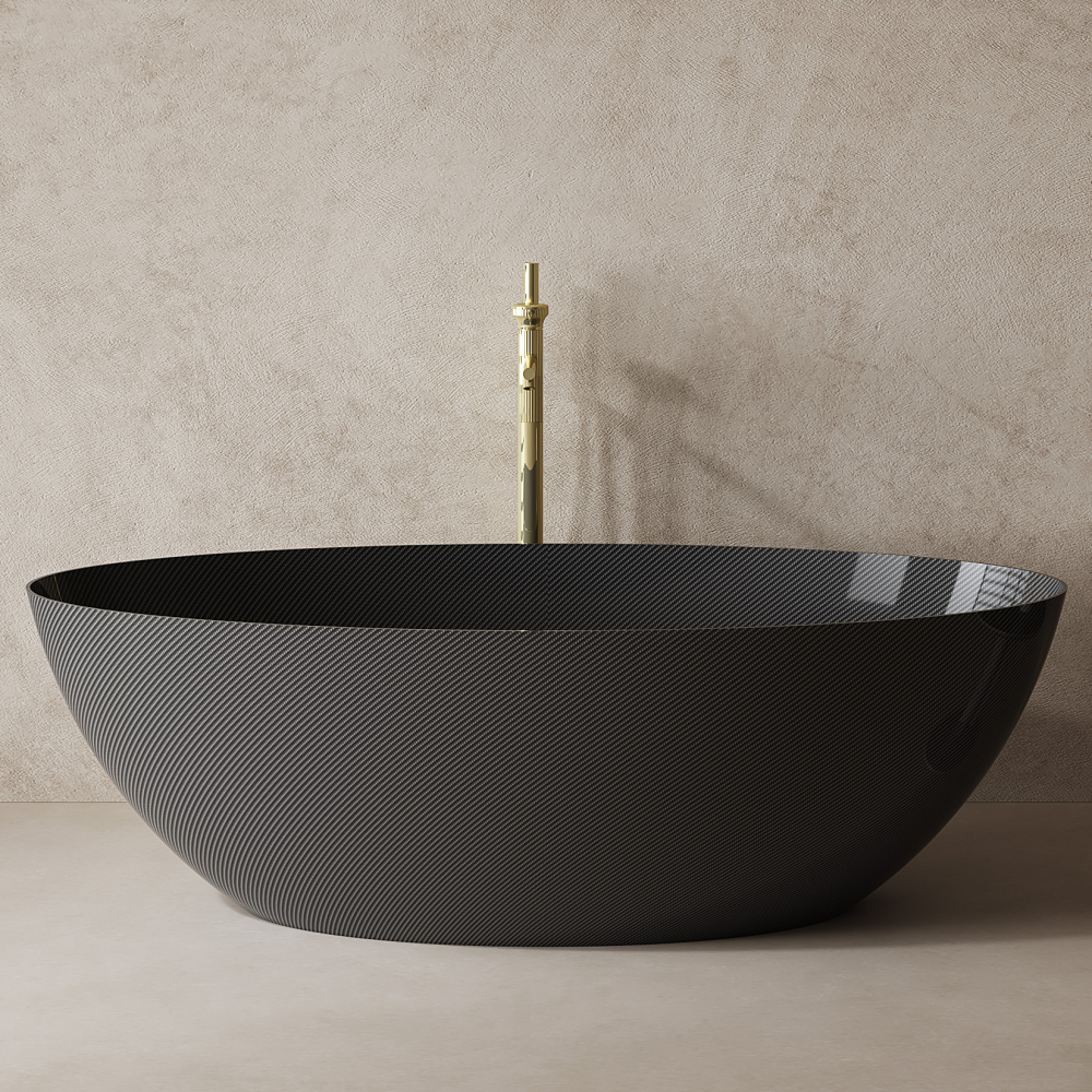 Карбоновая ванна Abber Karbon AK9002-1.8 черная