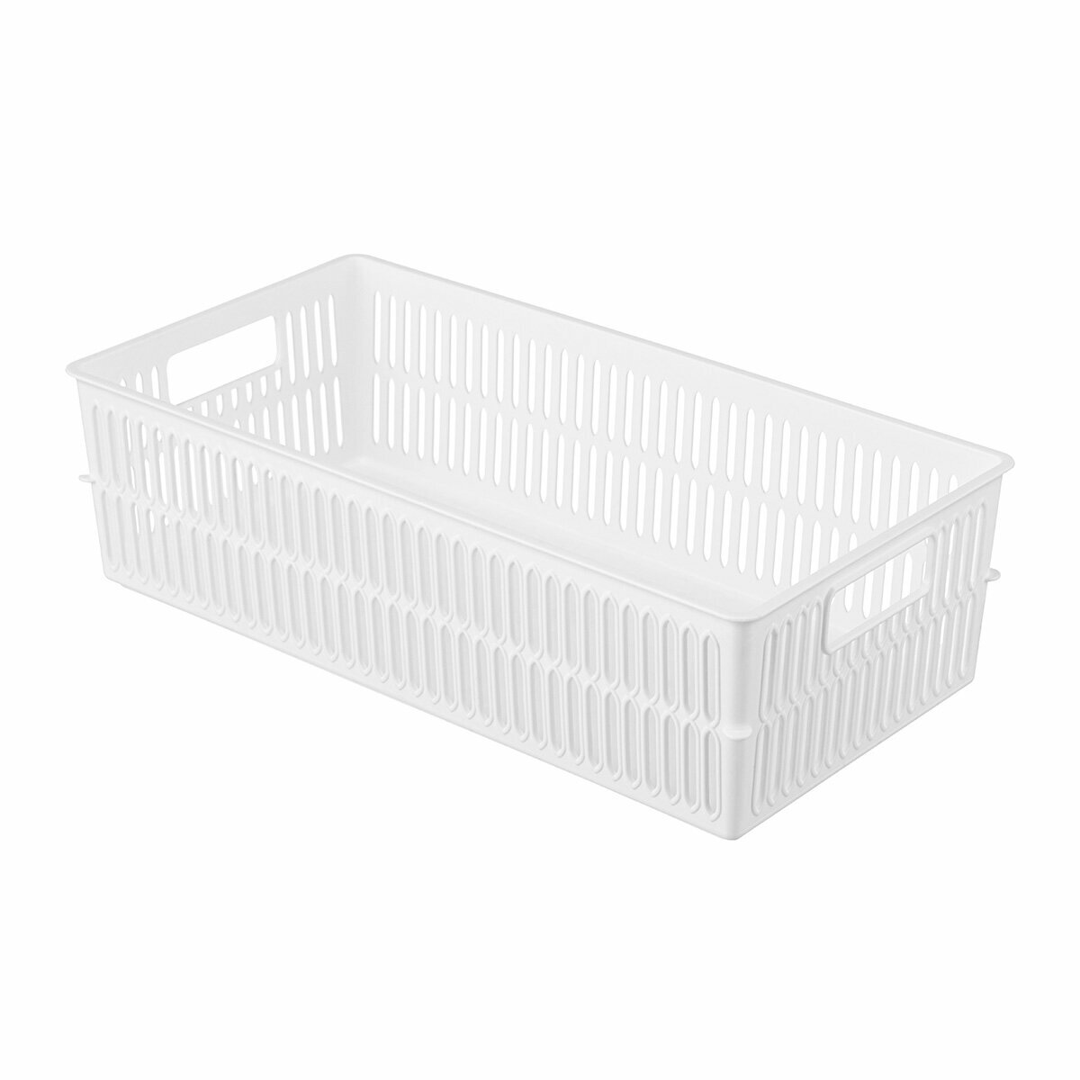Корзина для хранения Бытпласт Simplify, 27,4 x 14 x 7,8 см, белая