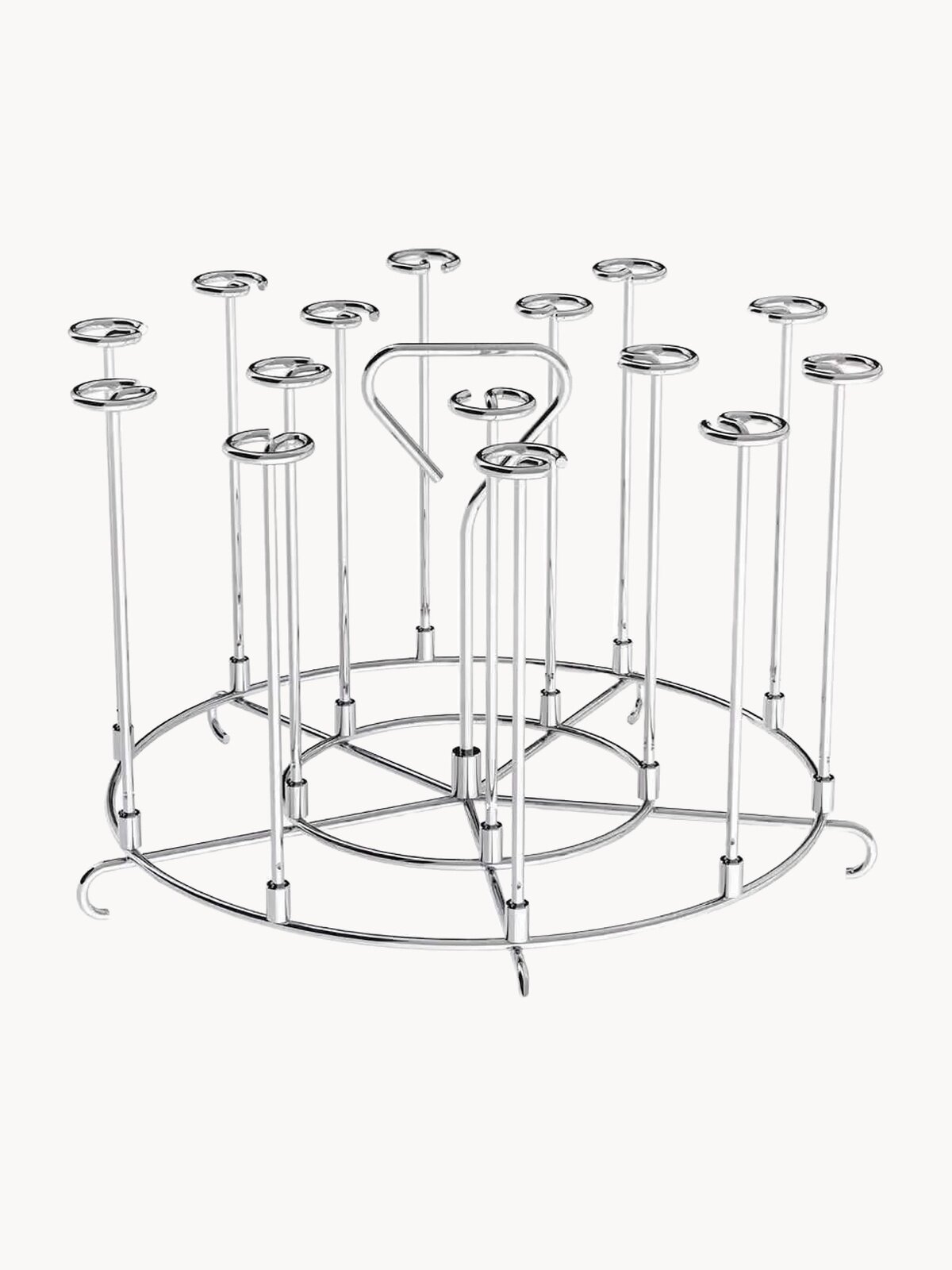 Решетка для гриля из нержавеющей стали с шампурами аксессуар для мангала, коптильни и аэрогриля, термостойкая и удобная в использовании