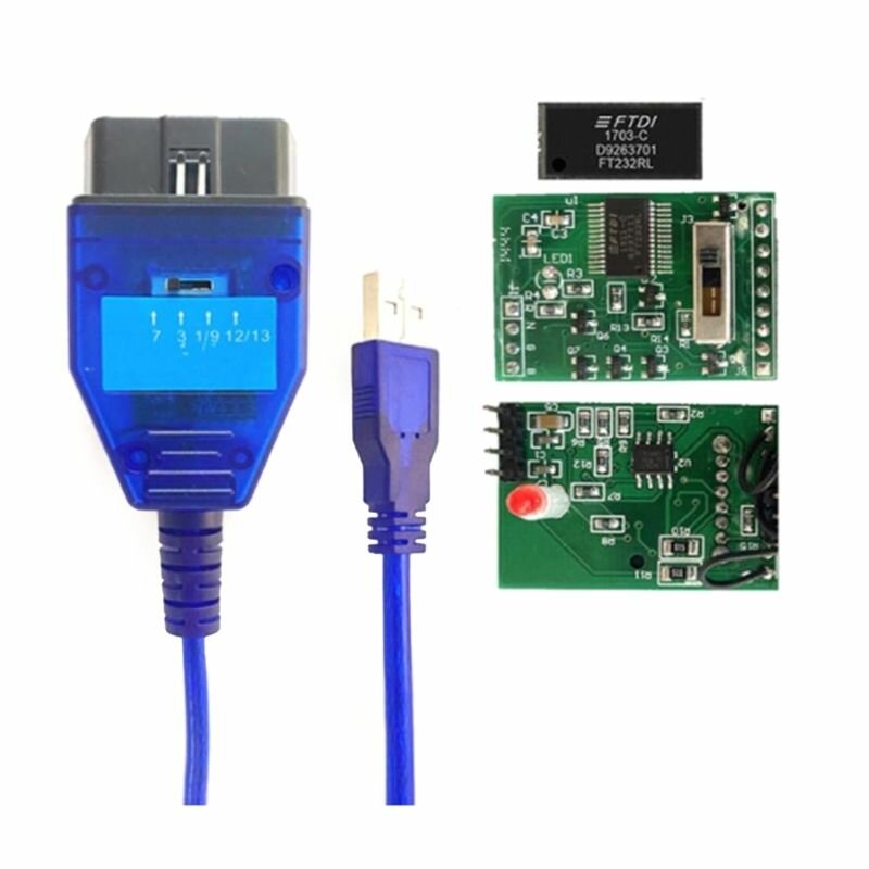 VAG 409 KKL USB с переключателем линии контроля Volkswagen Fiat-чип FT232RL