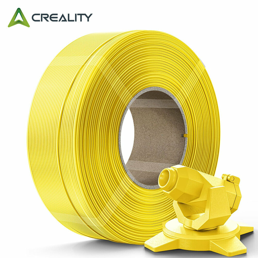 Creality CR-PETG, беспроводной вал, 1,75 мм, 1 кг, Желтый, заправка нити для 3D-принтера