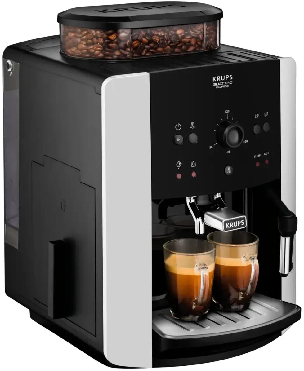 Кофемашина Krups Arabica EA811810 1450Вт черный