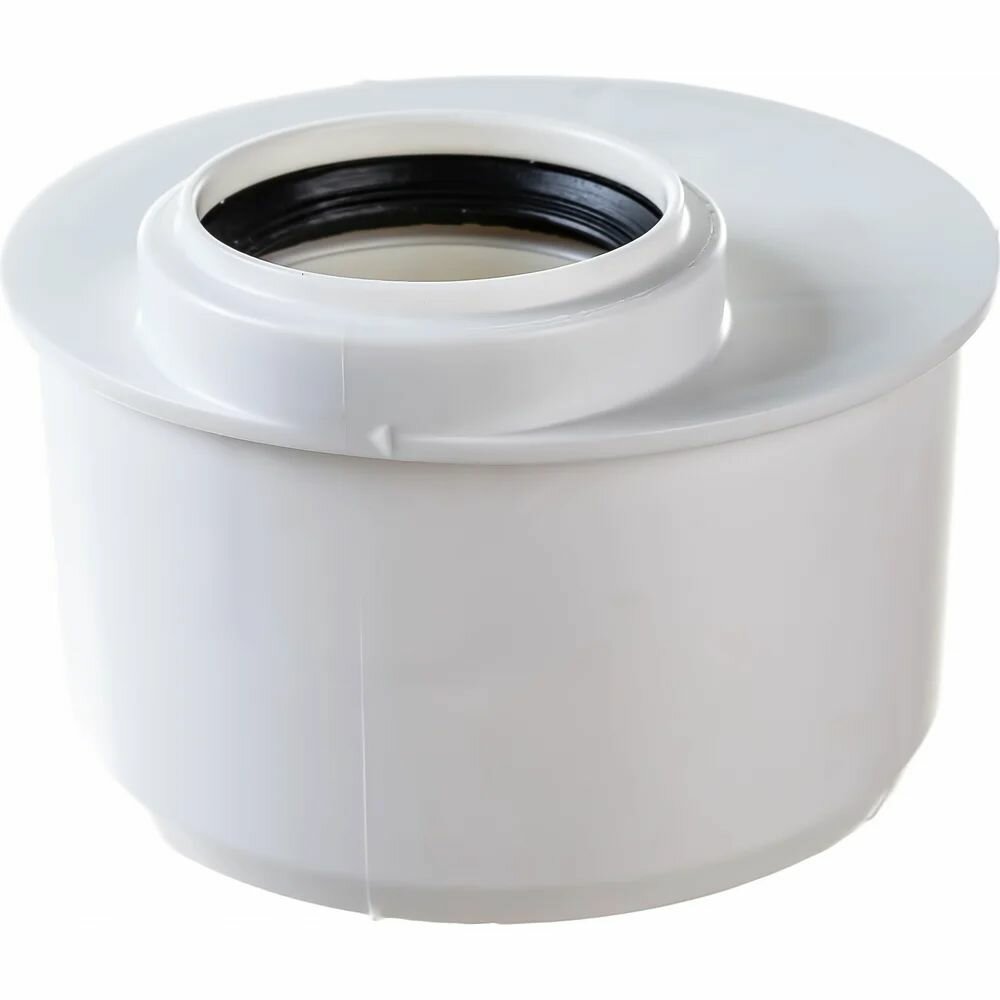 Эксцентрический переход для бесшумной канализации ПОЛИТЭК из ПП диаметр 110/50 короткий 500511050к