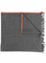 Шарф BRUNELLO CUCINELLI для мужчин, one size, серый