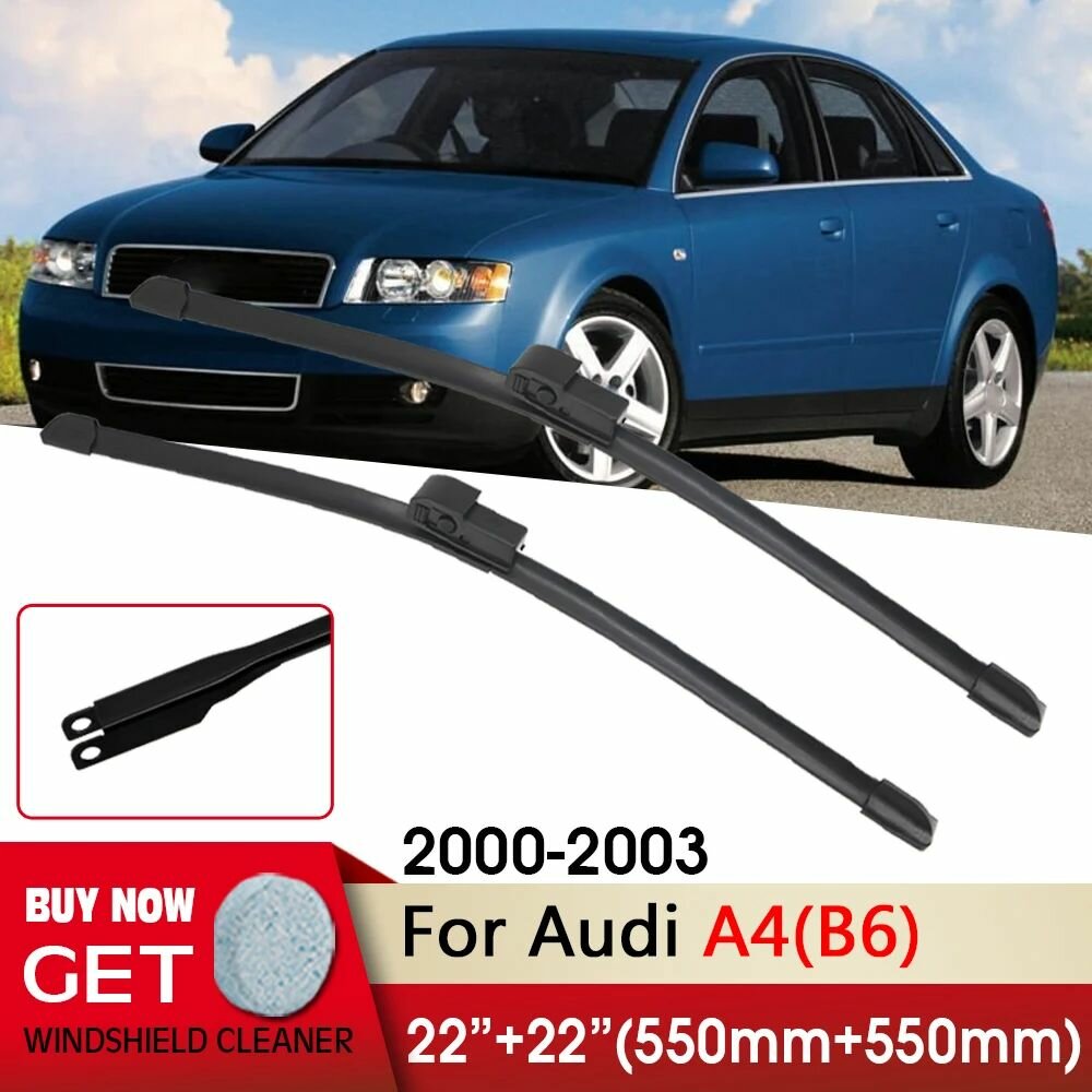 Автотовары Щетки стеклоочистителей стеклоочиститель дворник Audi A4(B6) 2000-2003 22" 22"