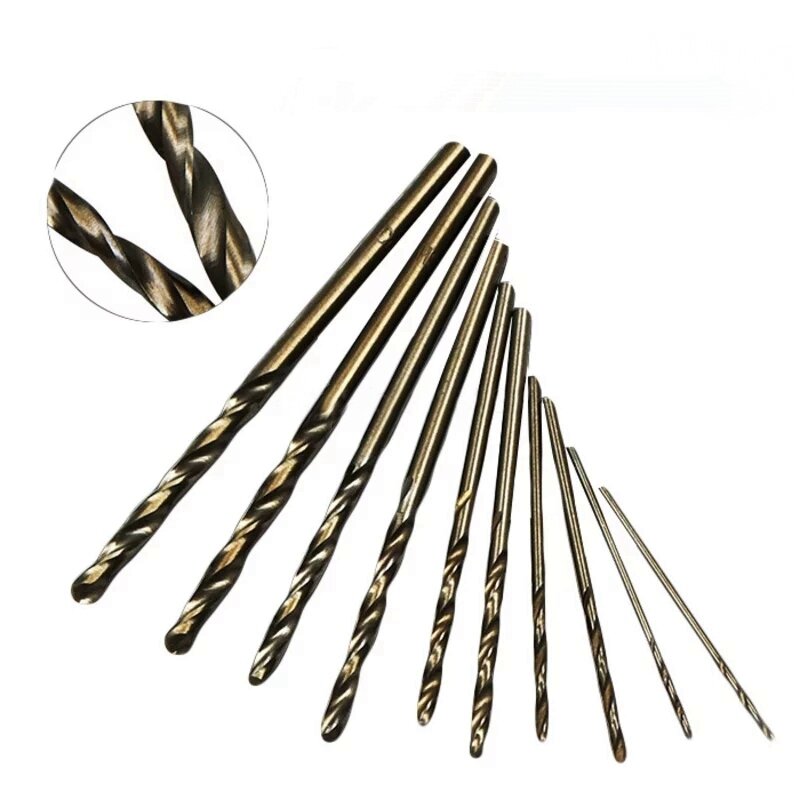 Набор мини сверл с содержанием кобальта по металлу ( М35 )