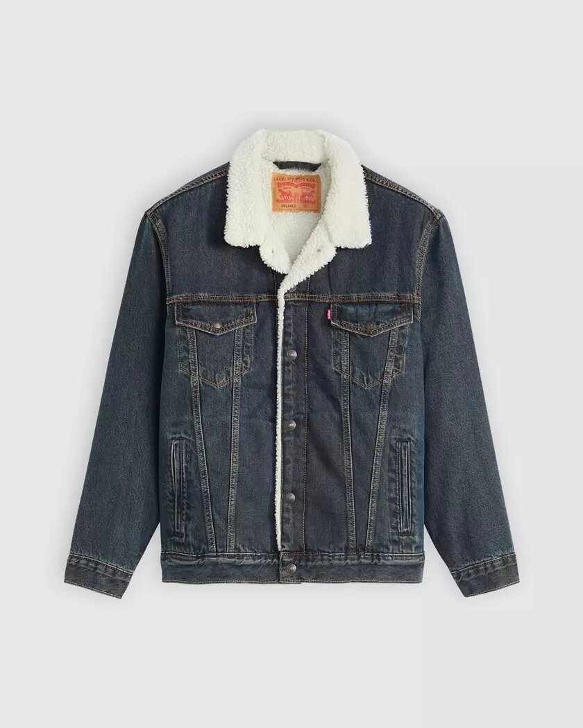 Куртка джинсовая Trucker sherpa