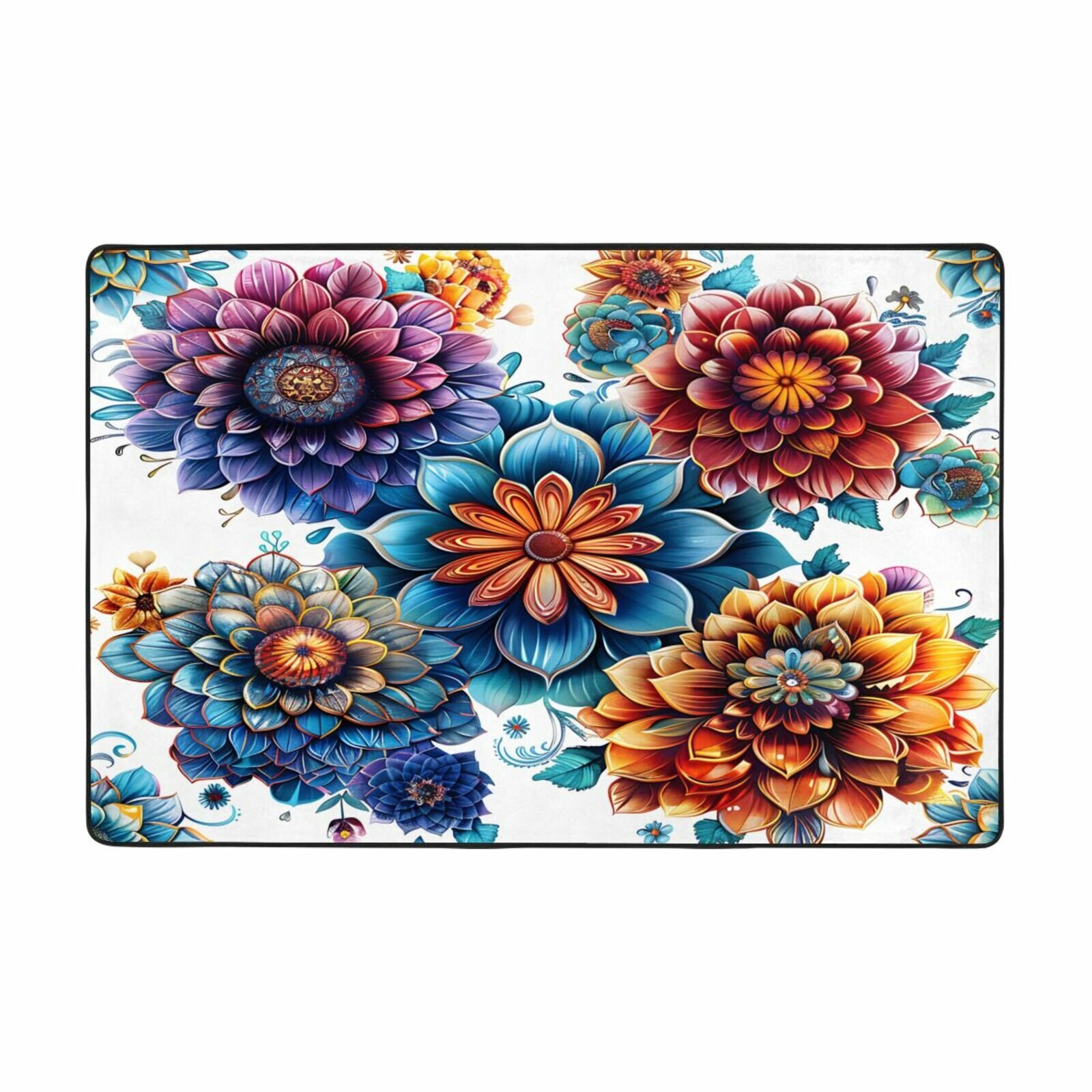 Ковер безворсовый，ковер в детскую，ковер в прихожую，ковер в гостиную，ковер прикроватный，ковер в детскую комнату 60x91cm