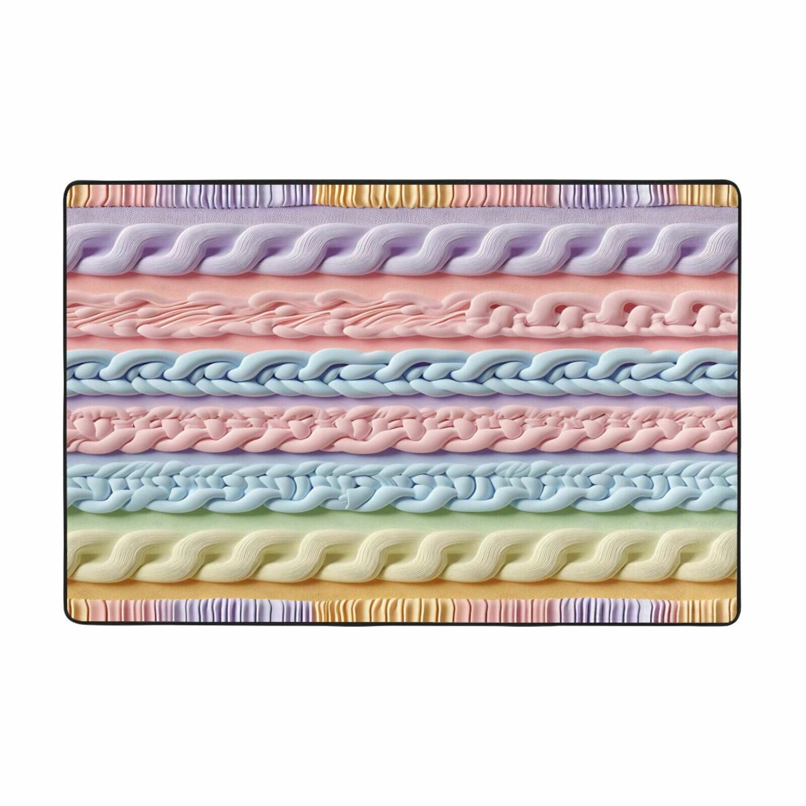 Ковер безворсовый，ковер в детскую，ковер в прихожую，ковер в гостиную，ковер прикроватный，ковер в детскую комнату 60x91cm