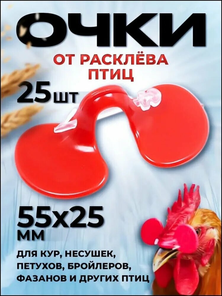 Очки от расклева для птиц — фото 1