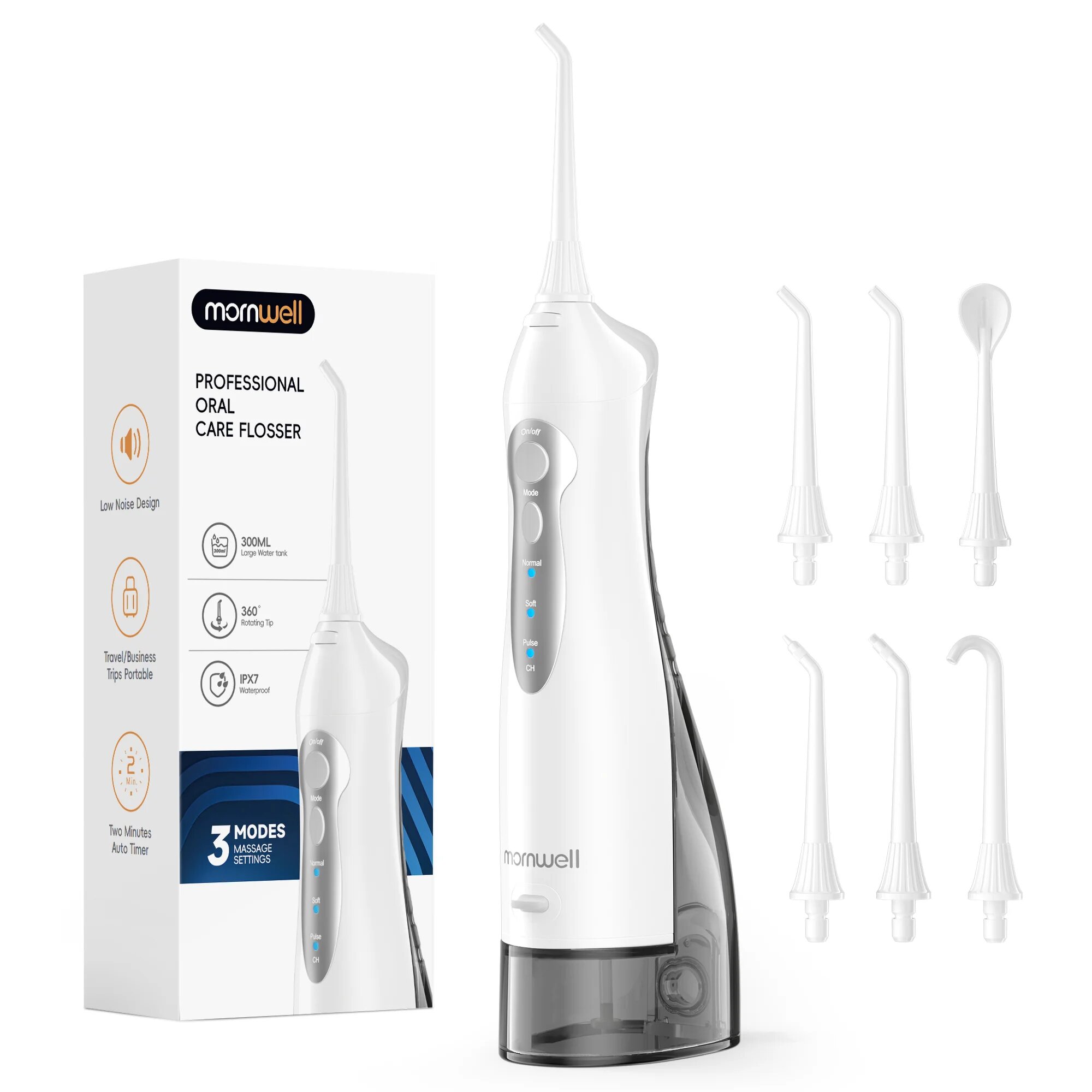 Mornwell Water Flosser D52 White