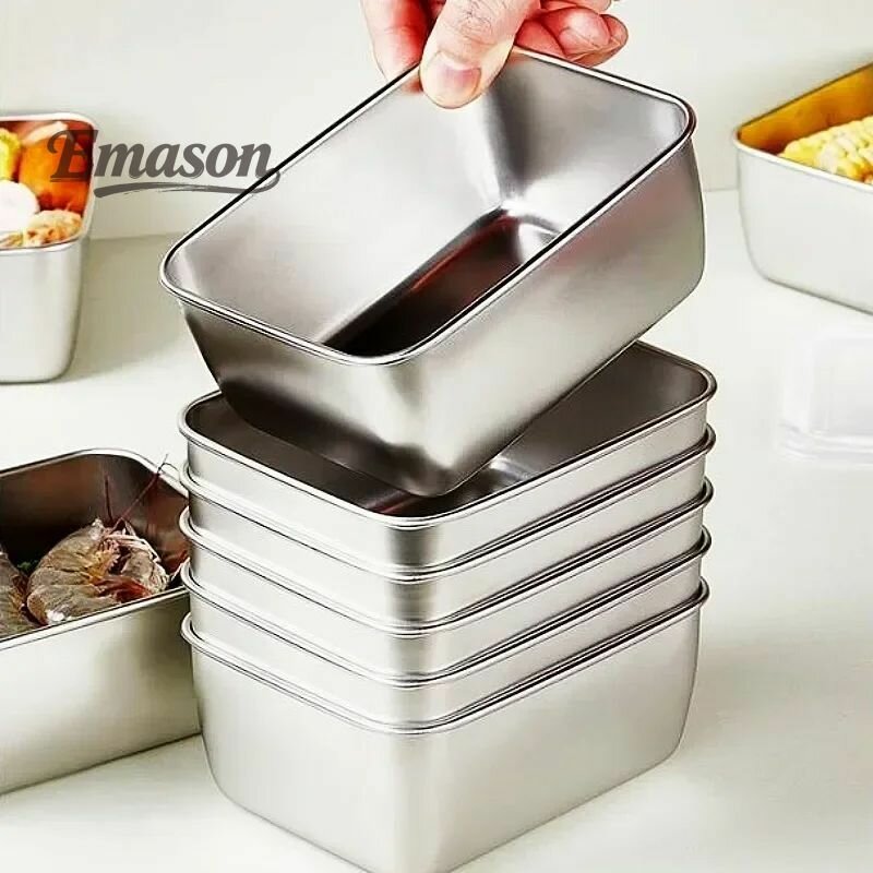 Ящик для хранения из нержавеющей стали для холодильника