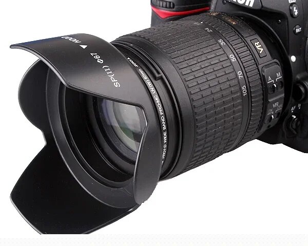 67 мм завинчивающаяся бленда с цветком для Canon 18-135 мм Nikon D7500 D7200 D750 D810a D800 D500 D5 D4s с объективом 18-105 мм или 18-140 мм
