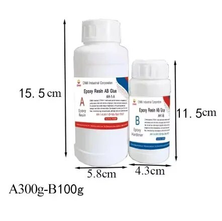 Эпоксидный клей CNMI 3:1 для углеродного волокна A300g-B100g