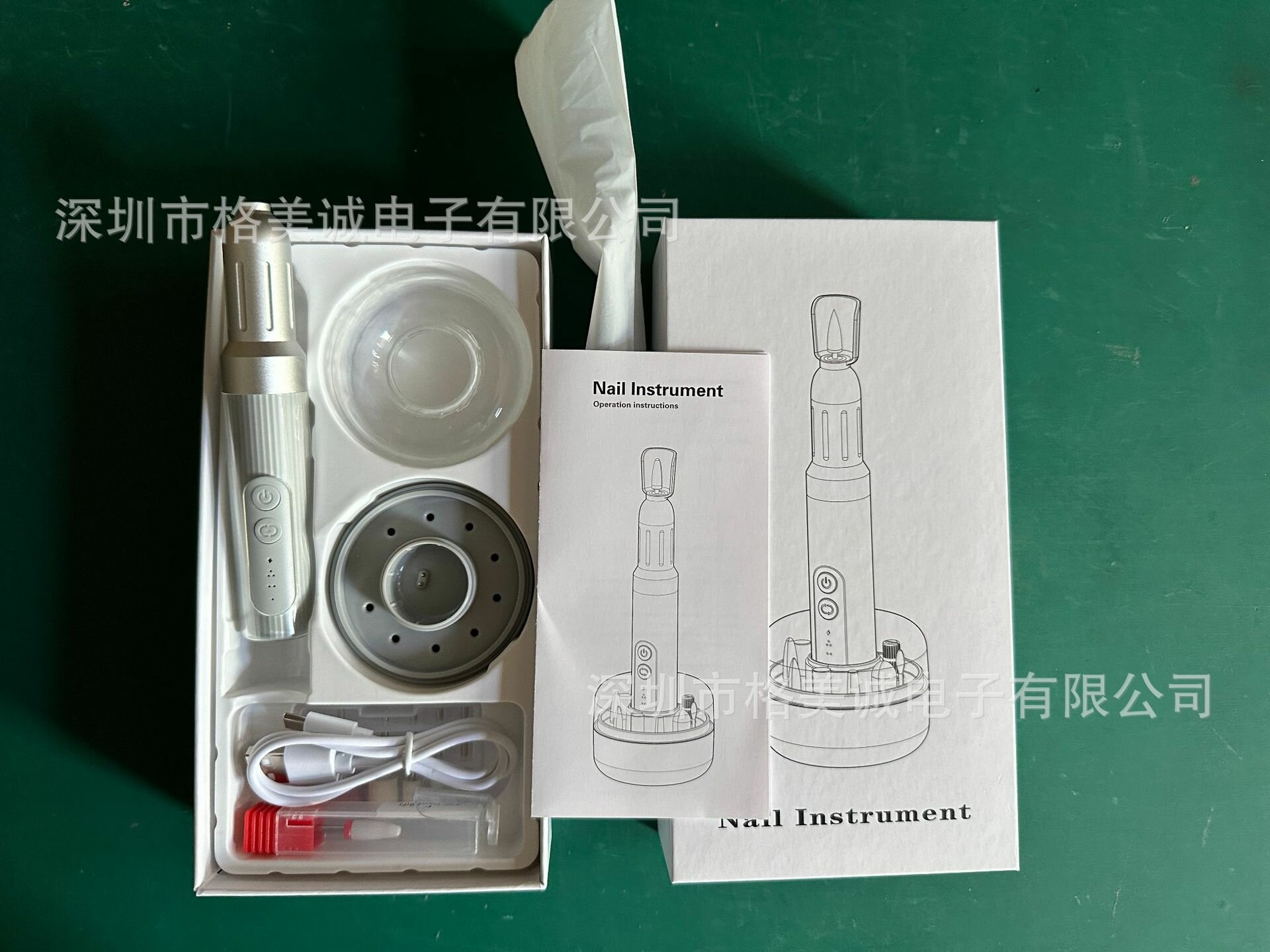 Портативная база для маникюра, портативный электрический полировщик ногтей, пилка для ногтей, маникюрный полировщик, маникюрная дрель