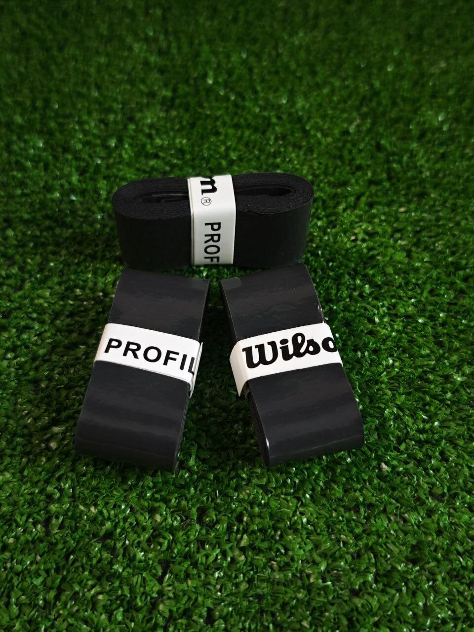 Намотки Wilson для теннисной ракетки черные (3шт.)